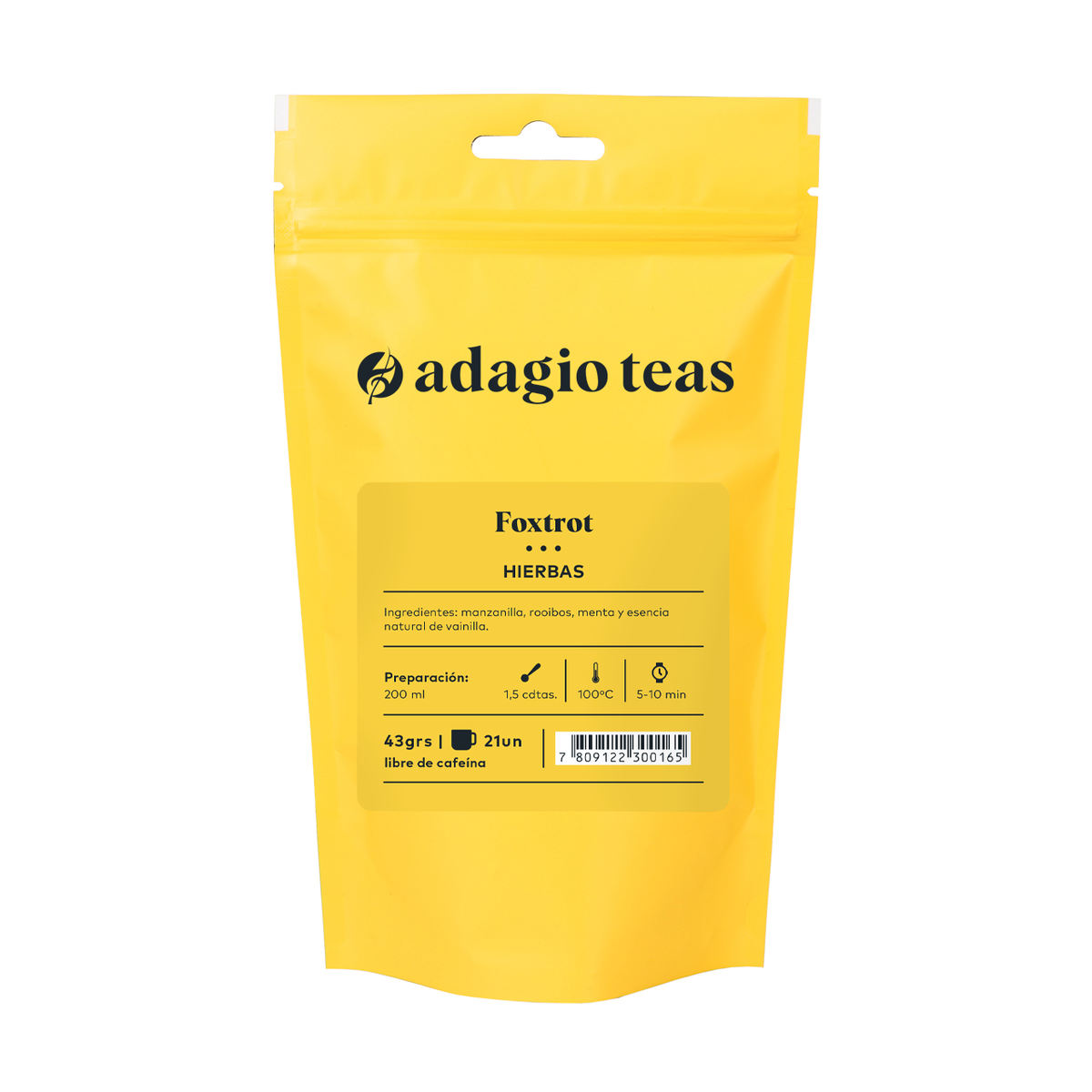 Foxtrot (Relax) – Adagio Teas